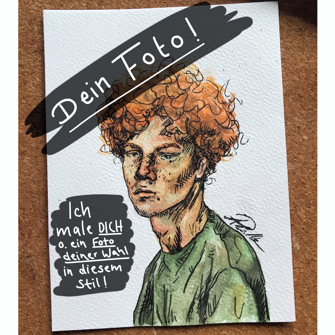 Personalized Portrait Customized Portrait - Etsy