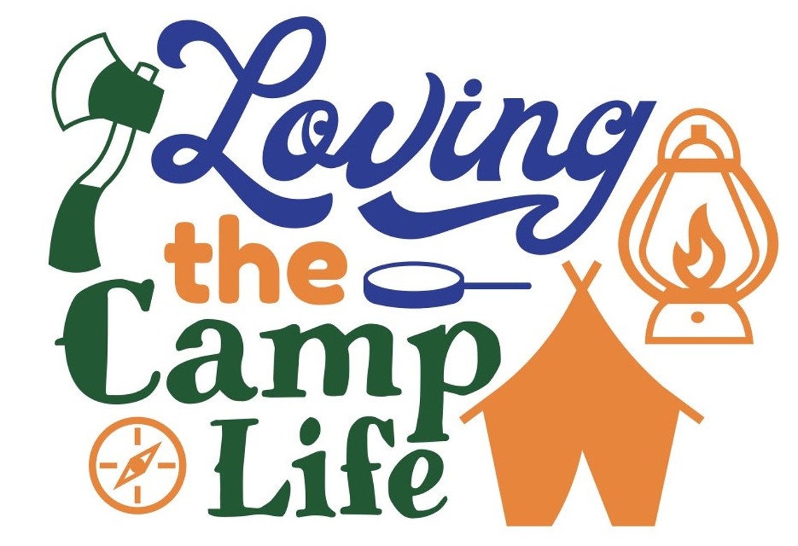 Loving the Camp Life Vinyl Decal - Etsy