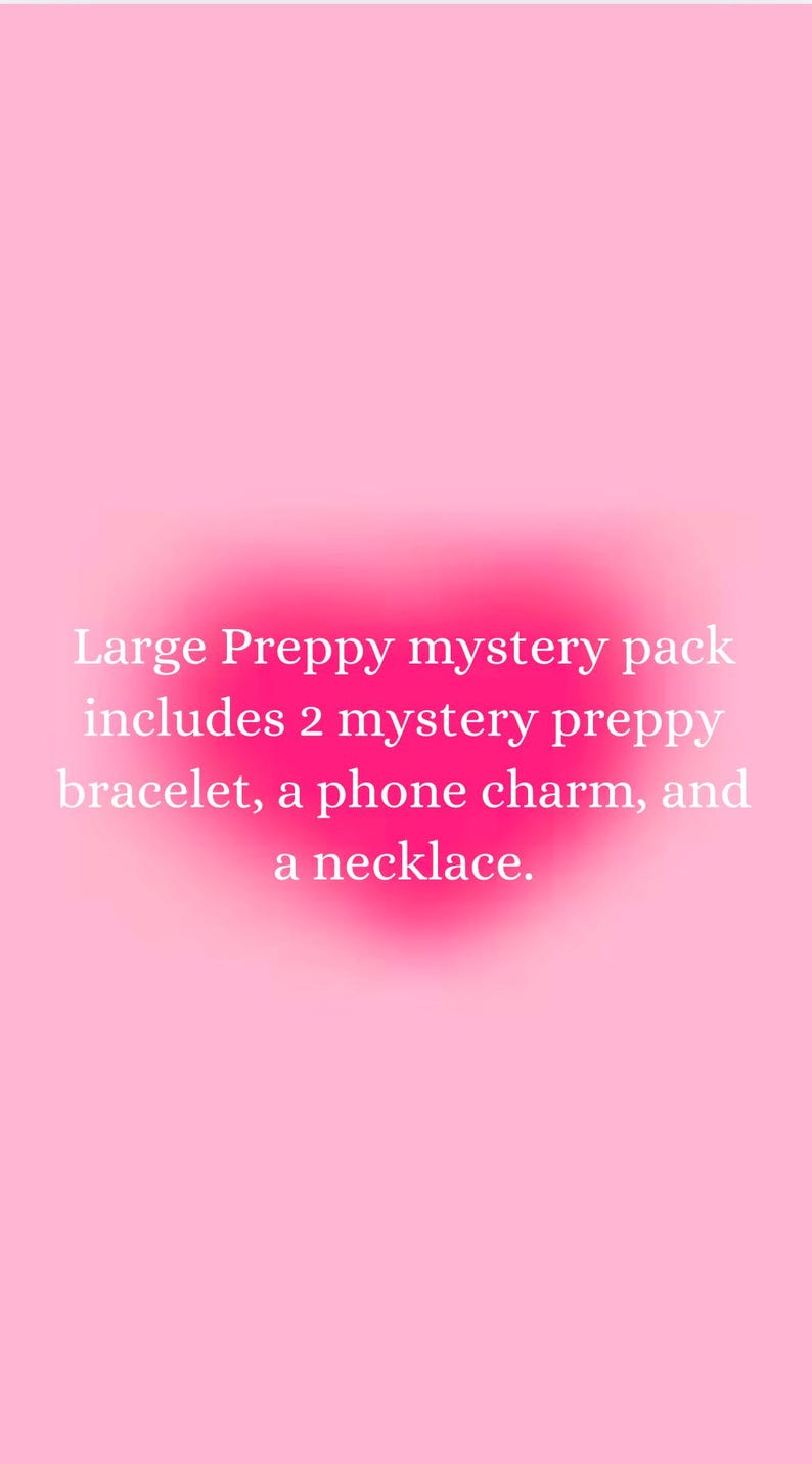 Large Preppy Mystery Pack! - Etsy