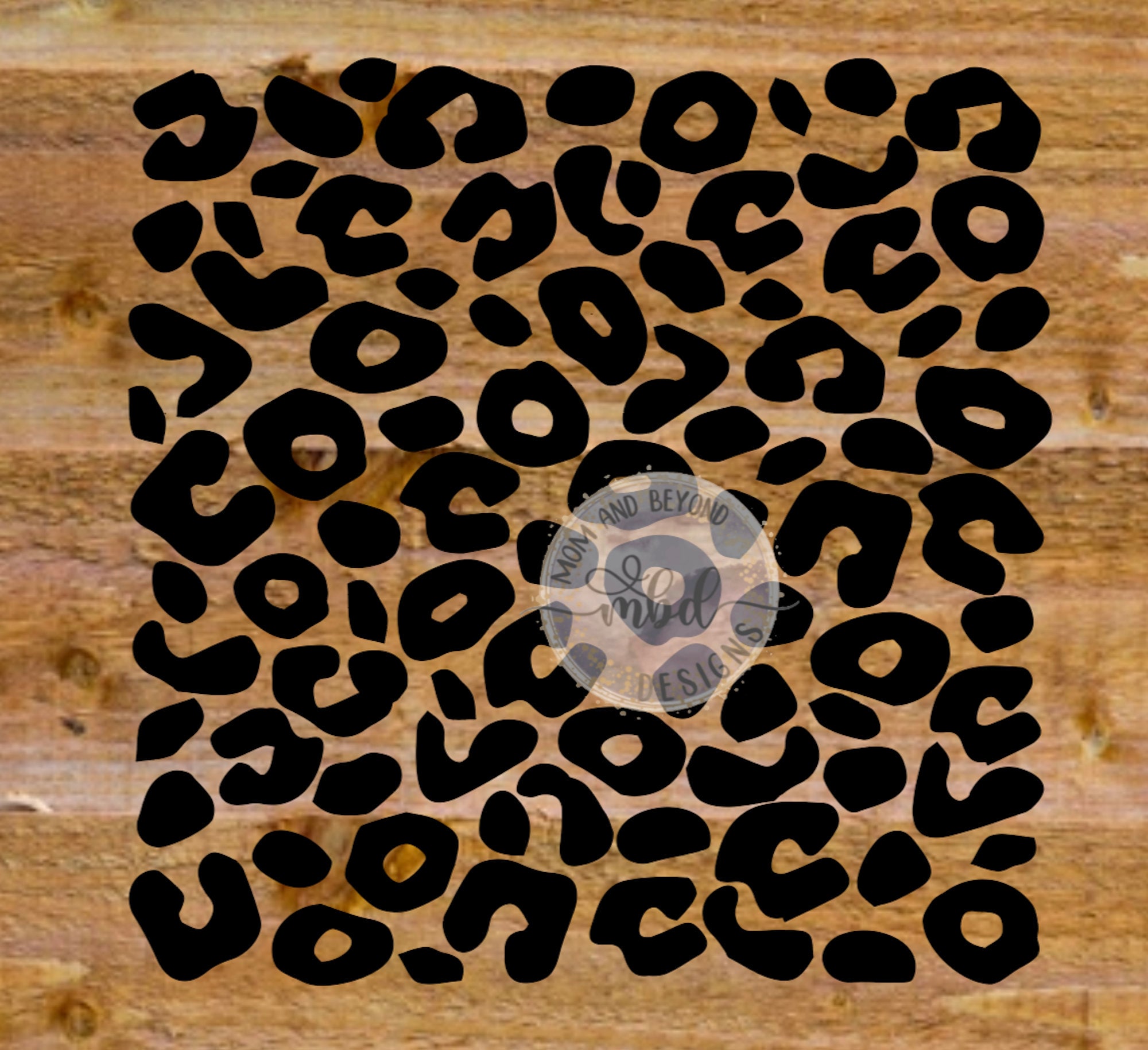 Leopard Spots / Animal Vinyl Decal Sticker Sheet for Tumblers - Etsy