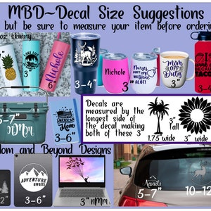 Deer Scene Vinyl Decal / Big Buck Truck Window Sticker / - Etsy