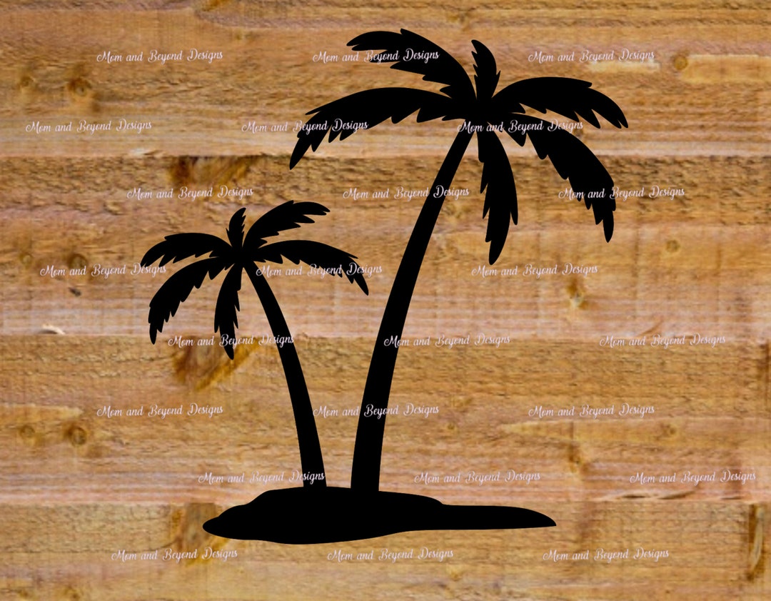 Palm Trees Vinyl Decal Custom Cut Sticker for Tumblers Car - Etsy