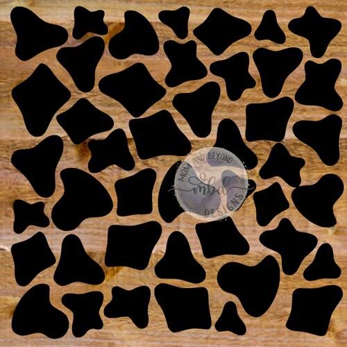 Cow Spots Vinyl Decal Sticker Sheet for Tumblers Mugs Car - Etsy