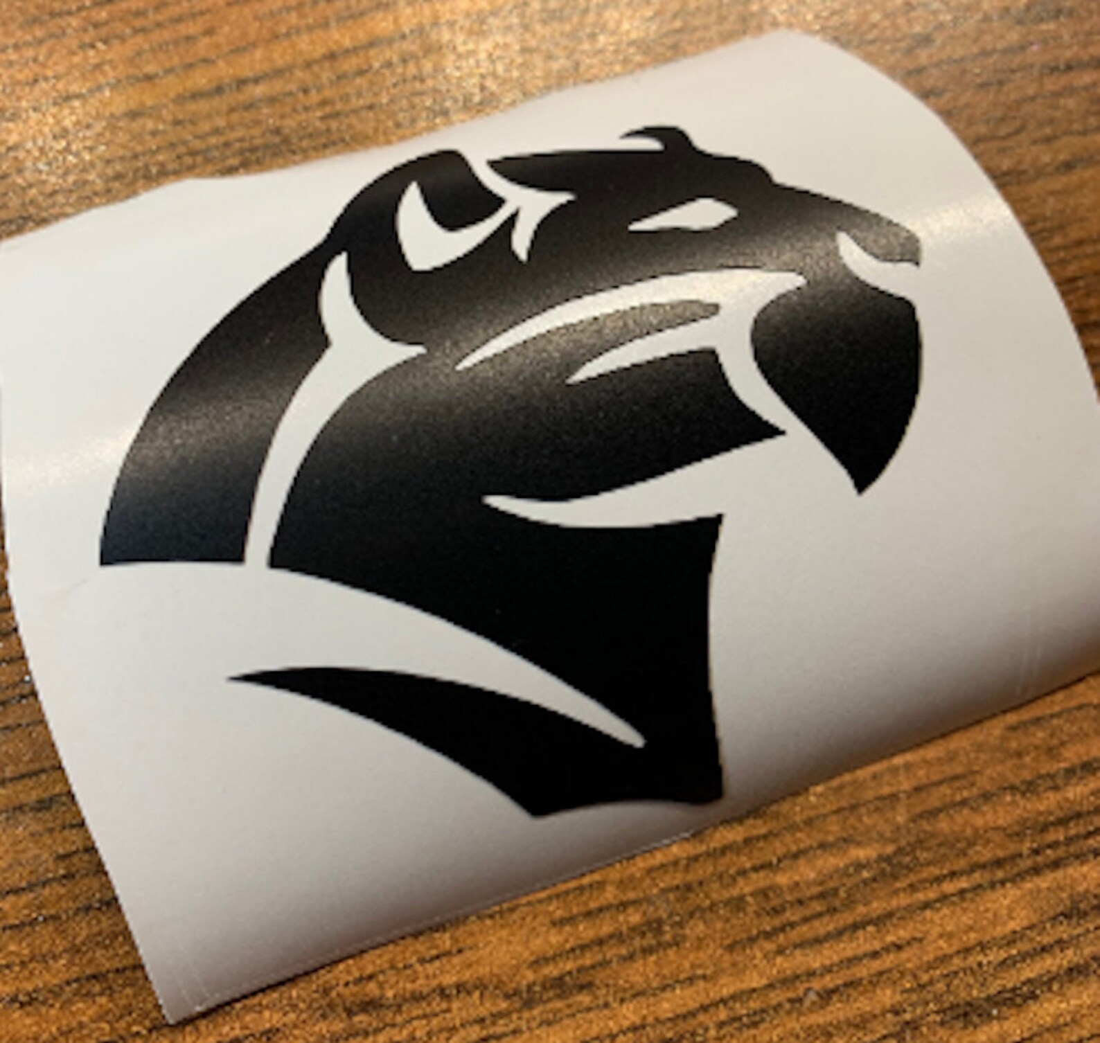 Panther Decal / School Booster Club / Team Sports Mascot | Etsy