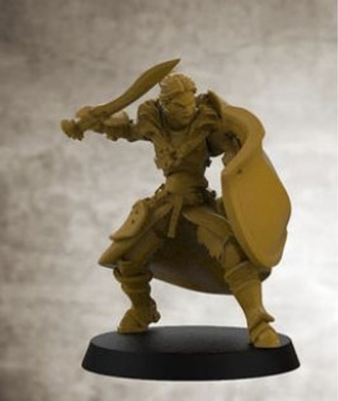 Paladin Knight | 3D Printed Resin Miniature | 28mm 32mm 100mm | Fantasy ...