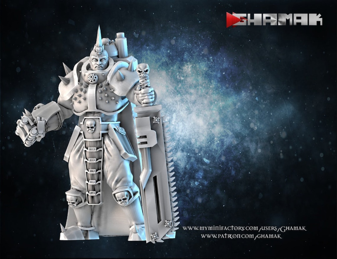 Sci-fi Fantasy Barbarian Space Soldier | Outstanding 3D Printed Fantasy ...