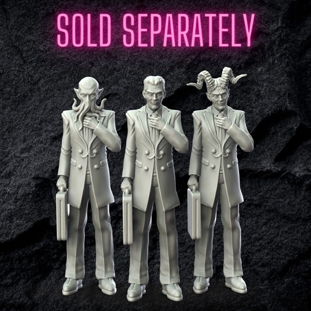 Overseer Devil Lawyer Mind Flayer | Outstanding 3D Printed Fantasy ...