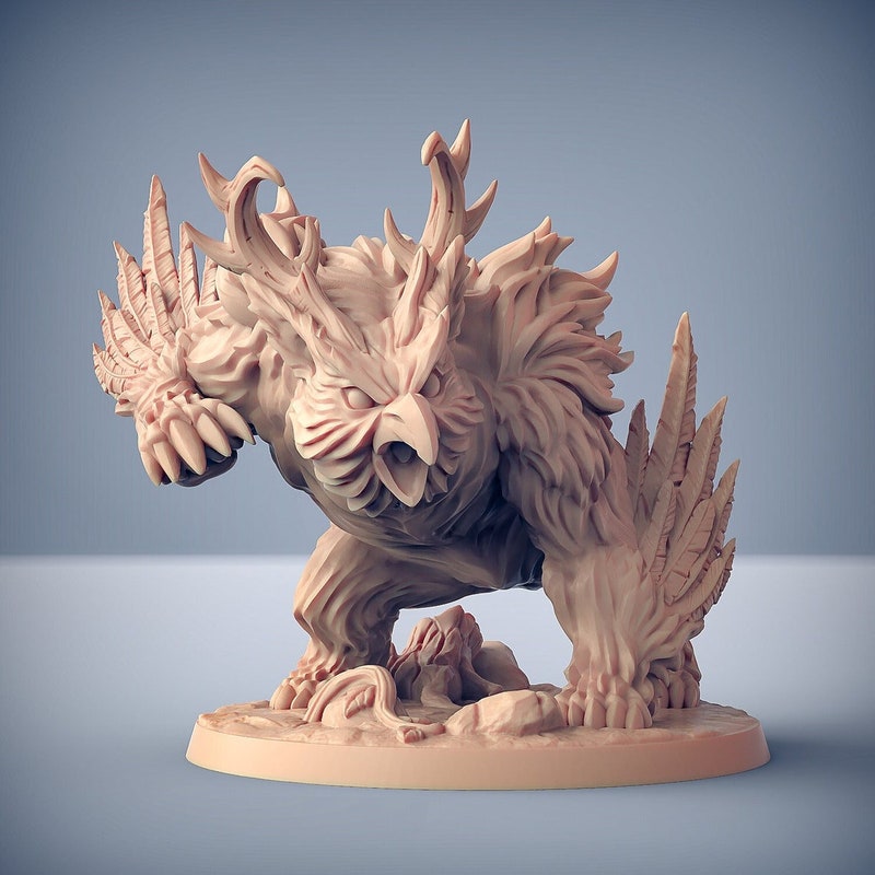 Owl Miniature Dnd - Etsy