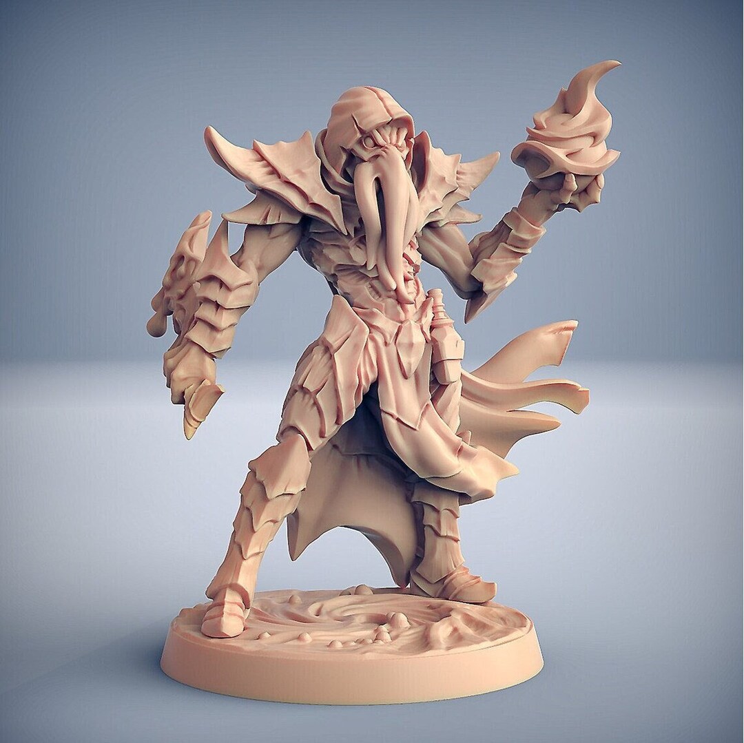 Mindflayer Illithid Psionic V2 | Outstanding 3D Printed Fantasy ...