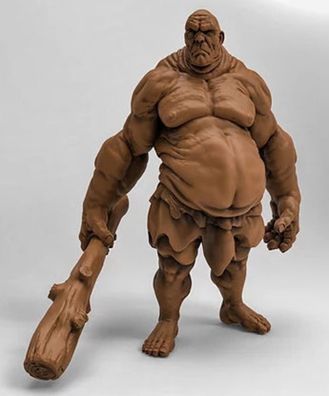 Hill Giant With Club | Outstanding 3D Printed Fantasy Tabletop ...