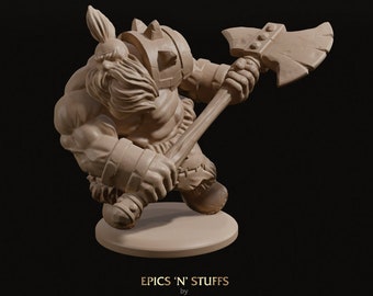 Barbaric Viking Outstanding 3D Printed Fantasy Tabletop | Etsy