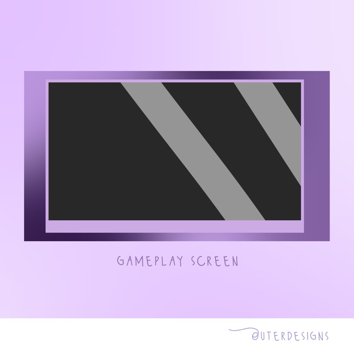 Mileena Twitch Overlay Stream Package, Purple Twitch Overlay, Aura ...