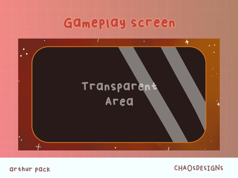 Arthur Twitch Overlay Stream Package Red Twitch Overlay - Etsy