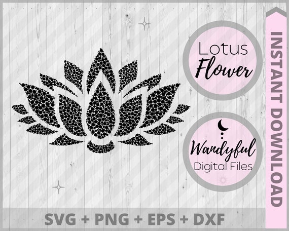 Lotus Flower SVG Lotus Flower Lotus Svg Lotus Printable - Etsy