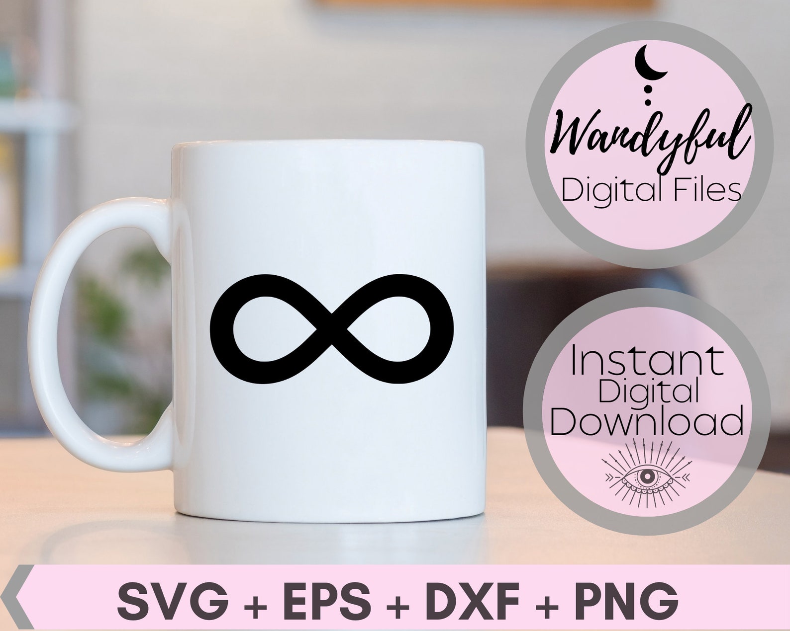 INFINITY Instant Download, Infinity SVG, PNG, Eps, Dxf | Spiritual ...