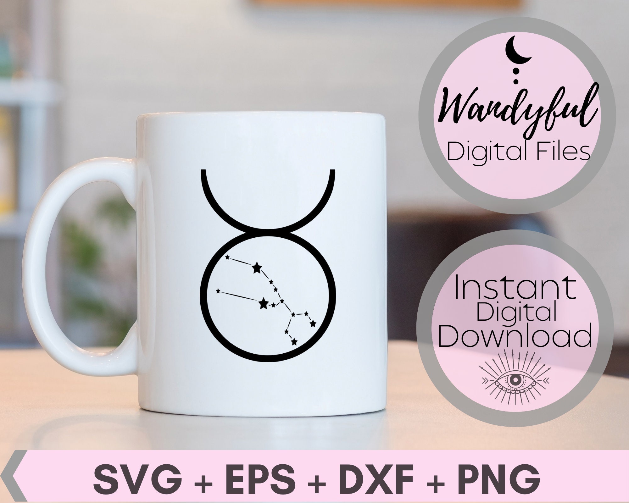 Taurus SVG Bundle | Taurus Constellation | Taurus Zodiac Bundle ...