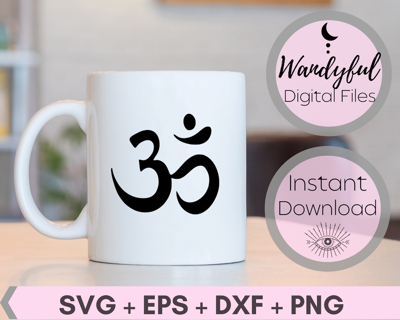 Om Instant Download SVG, PNG, EPS, Dxf, Digital Download | Spiritual ...