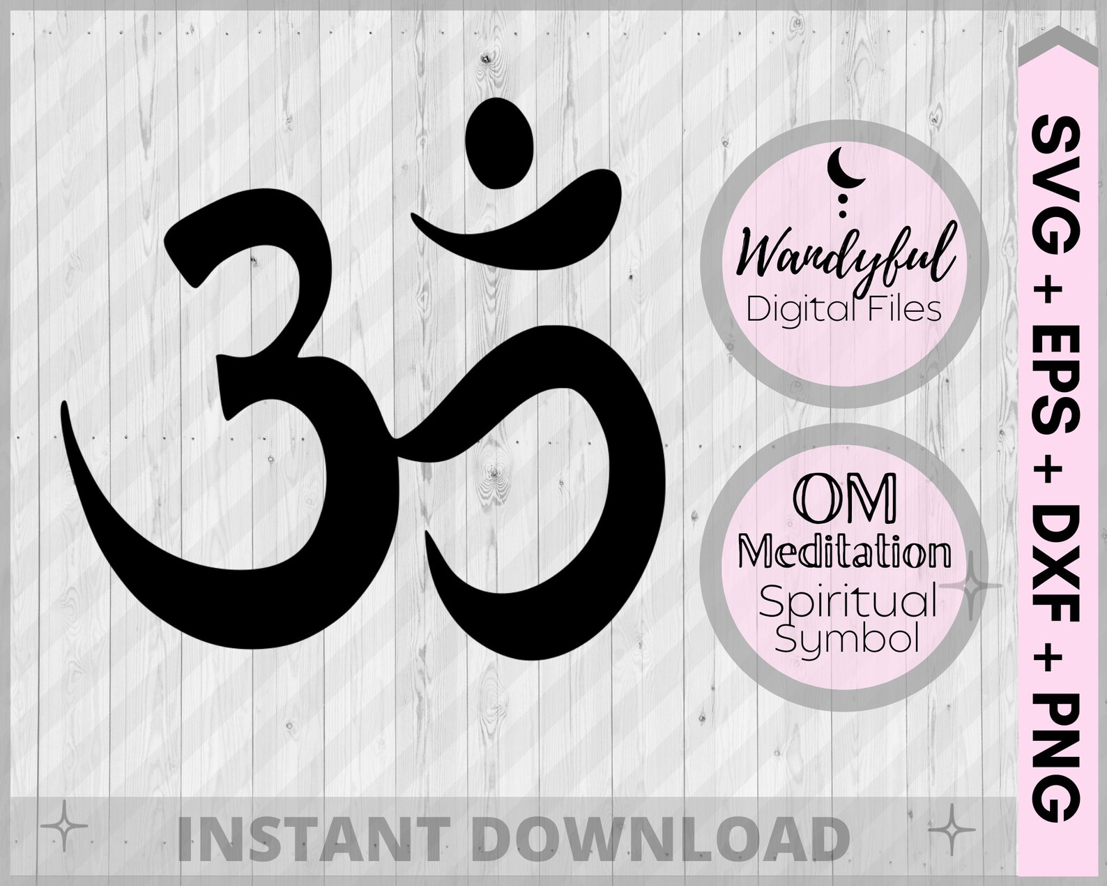 Om Instant Download SVG, PNG, EPS, Dxf, Digital Download | Spiritual ...