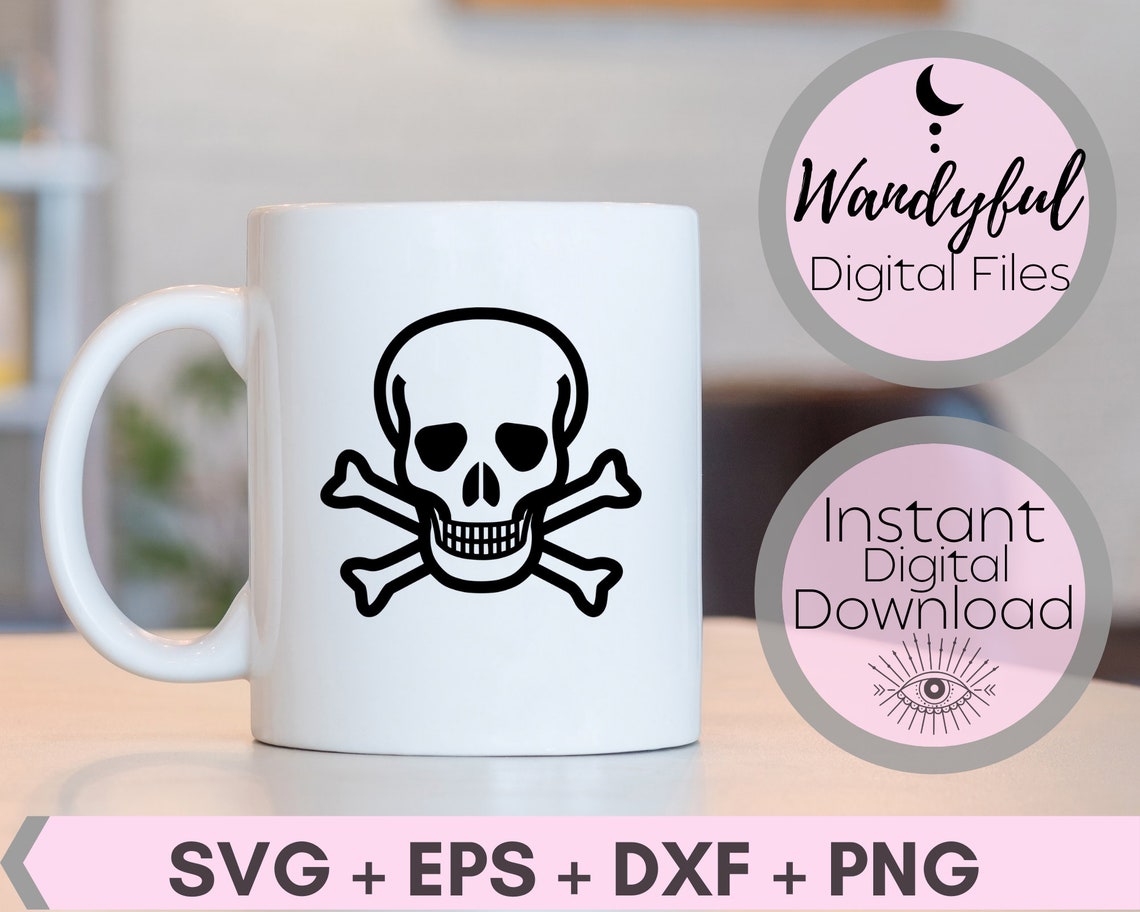 Poison Symbol Svg Poison Svg Poison Clipart Skull Svg Skull and Bones ...