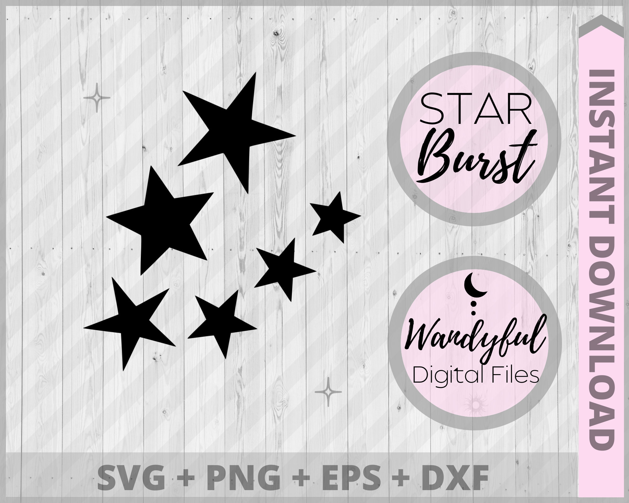 Star Burst Svg | Stars Svg | Cluster of Stars | Star Cluster Svg | Star ...