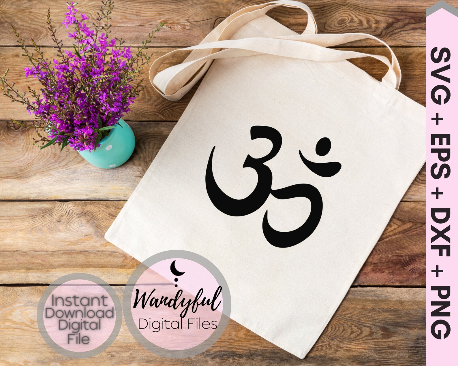 Om Instant Download SVG, PNG, EPS, Dxf, Digital Download | Spiritual ...