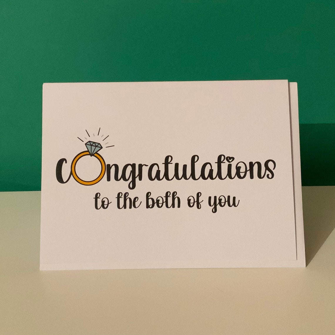 Congratulations to You Both / Engagement Card / Wedding Card - Etsy