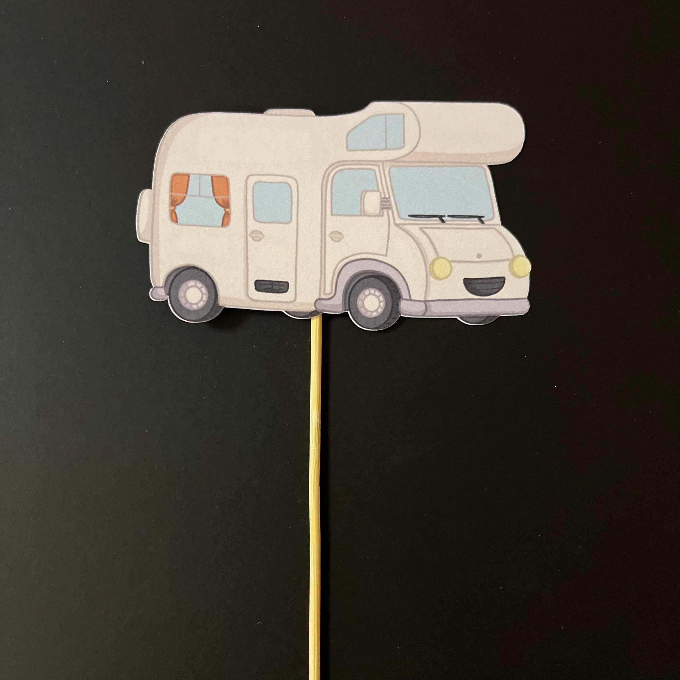 Motorhome Cake Topper - Etsy UK
