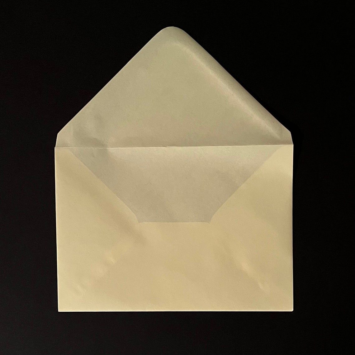 5 X 7 Coloured Envelope / Lemon / Pale Yellow - Etsy