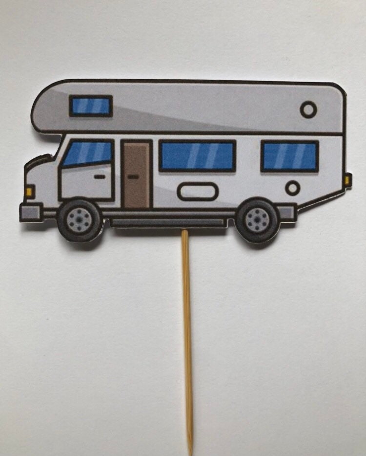 Motorhome Cake Topper - Etsy