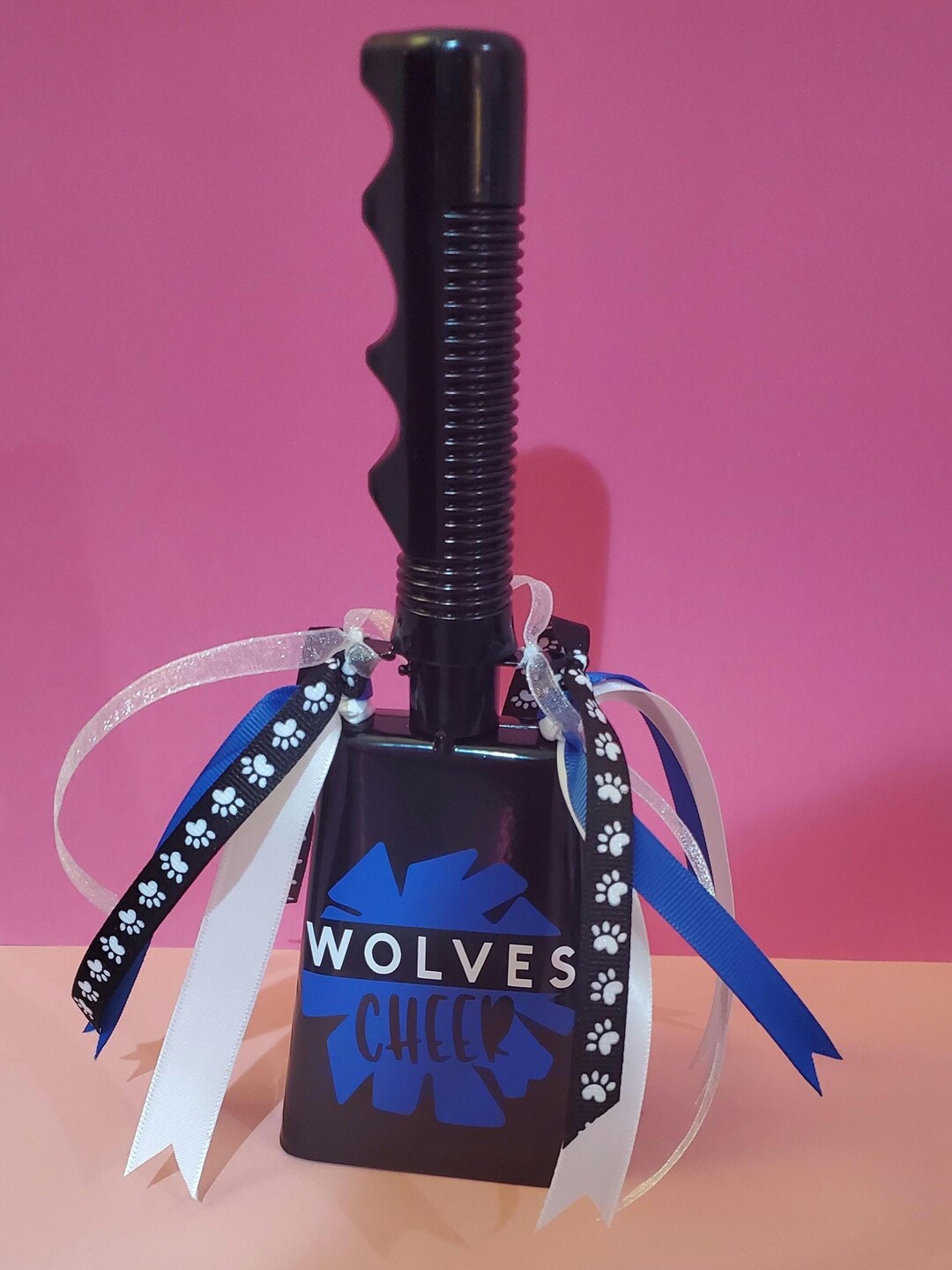 Cowbell Team Spirit Custom Cheer Bell - Etsy