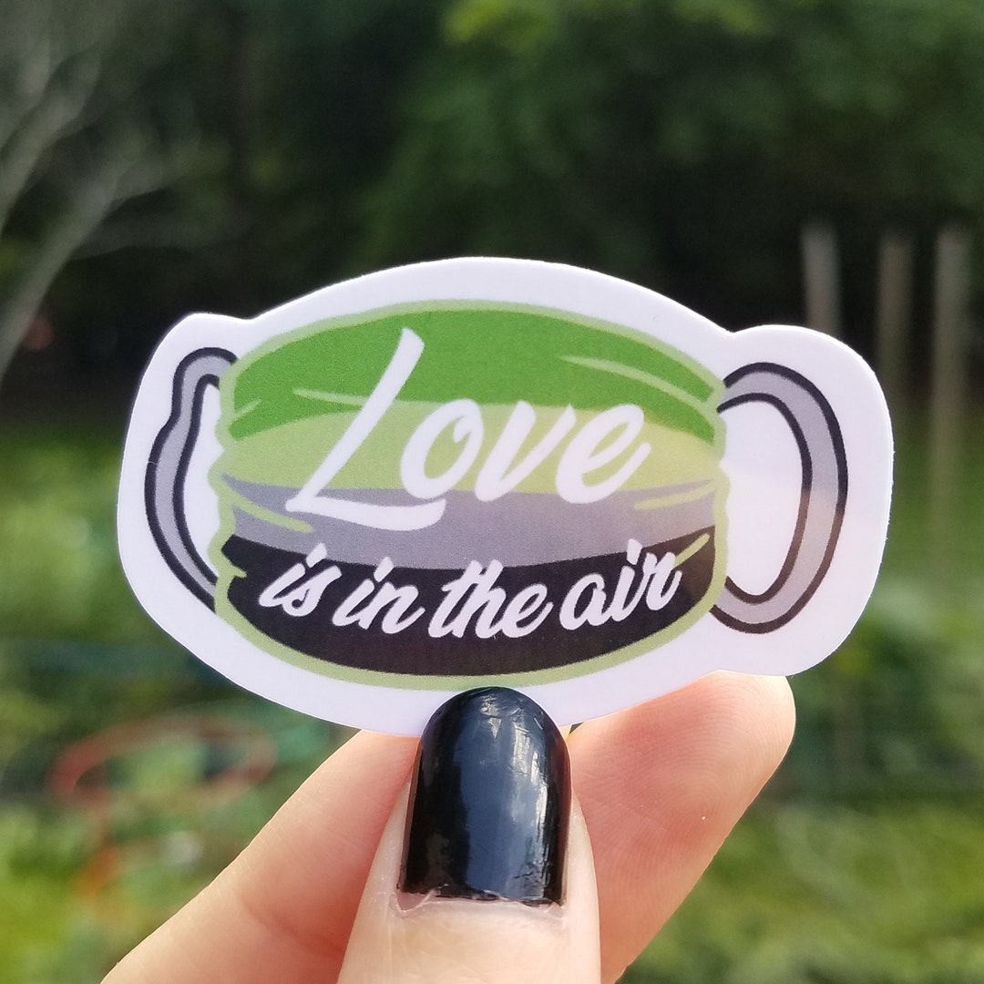 Subtle AROMANTIC PRIDE Glossy Sticker // Pride Month - Etsy