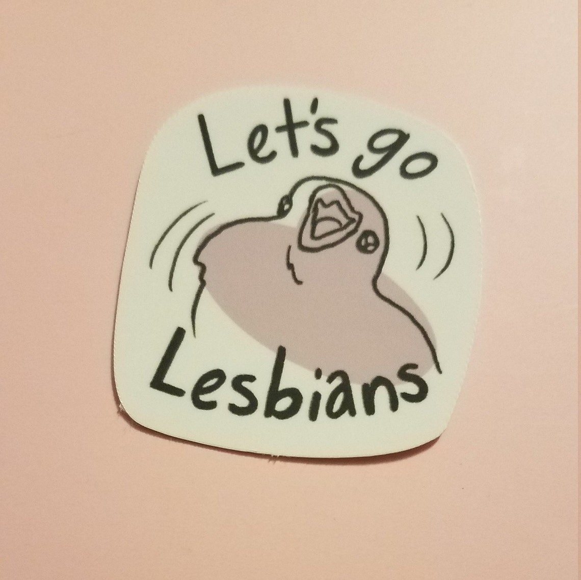 Bird Meme Stickers // Be Gay Do Crimes Lets go Lesbians | Etsy