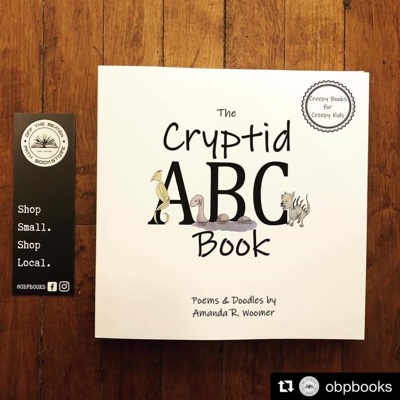 The Cryptid ABC Book - Etsy