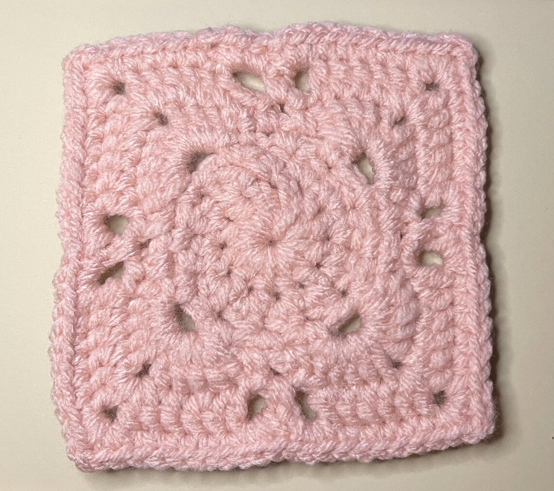Victorian Lattice Granny Square Pattern - Etsy