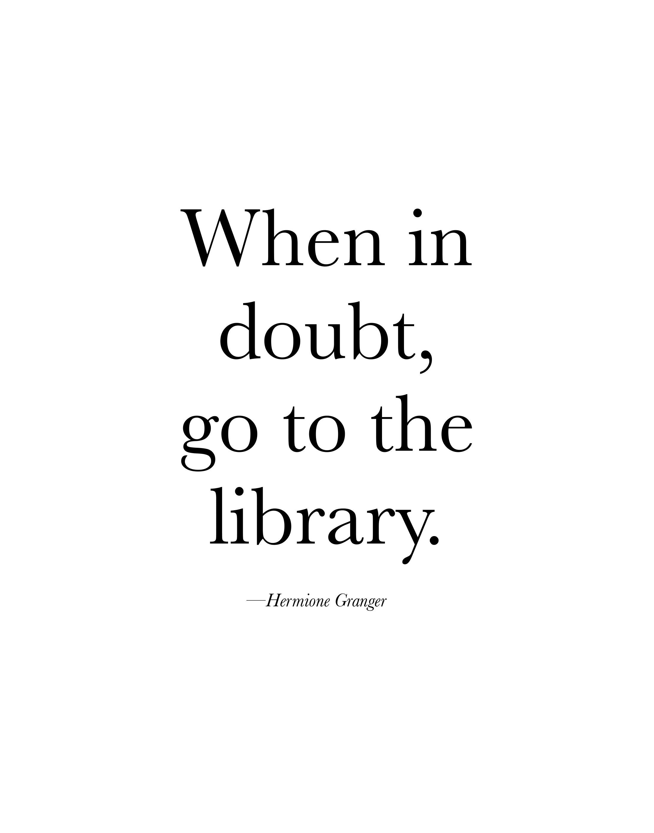 Hermione Reading Quotes