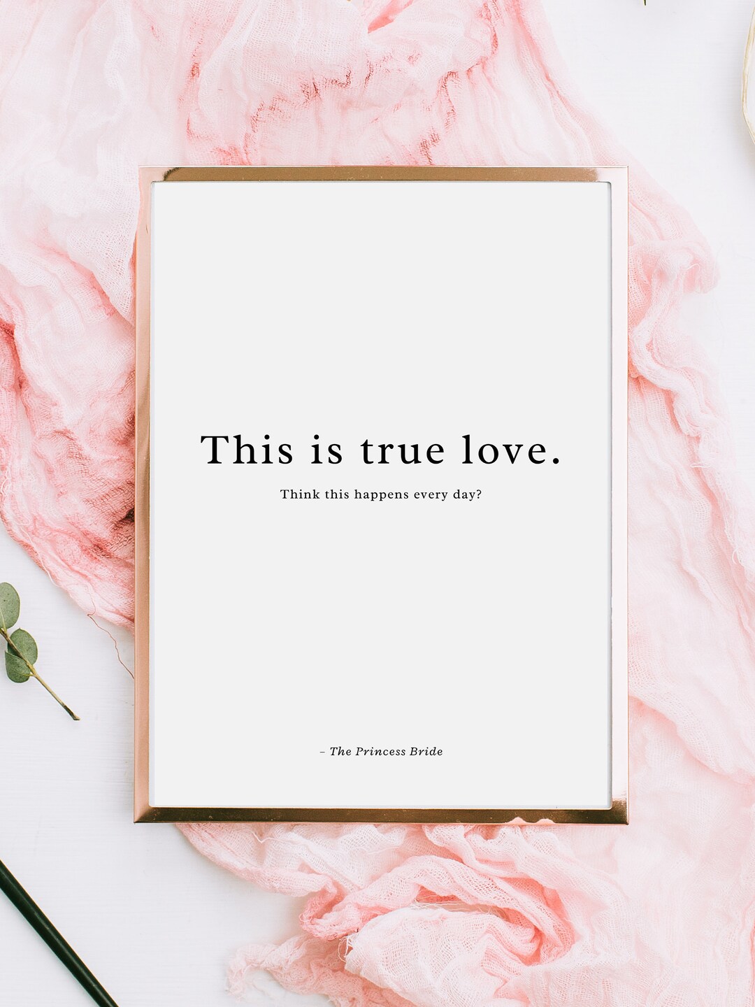 The Princess Bride, Printable Quote, Digital Download, Wall Art: "this ...