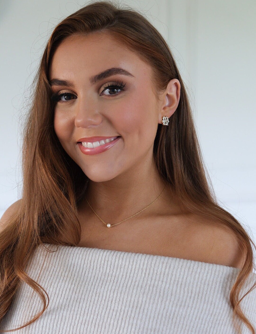 Matilda Necklace Sterling Silver Freshwater Pearl Necklace - Etsy