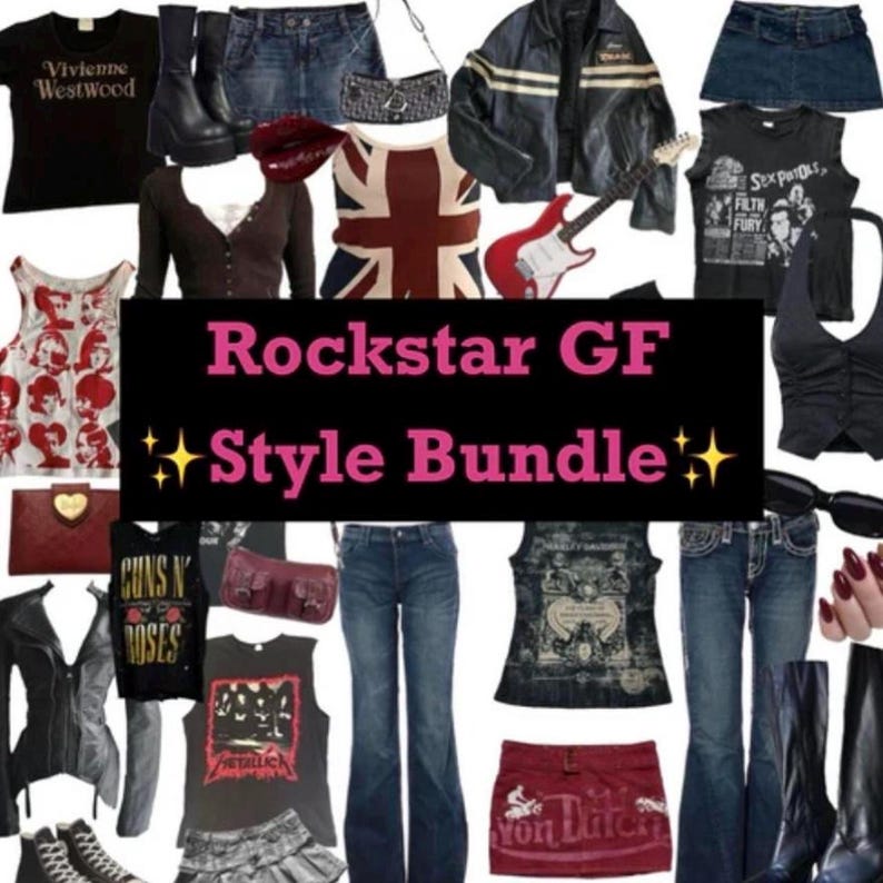Rockstar Girlfriend Style Bundle - Etsy