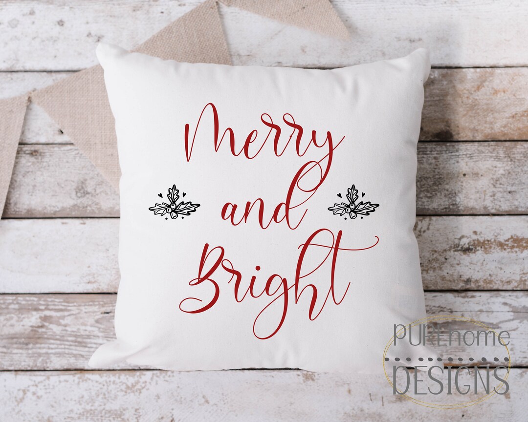 Merry and Bright Design SUBLIMATION DIGITAL DOWNLOAD Png - Etsy
