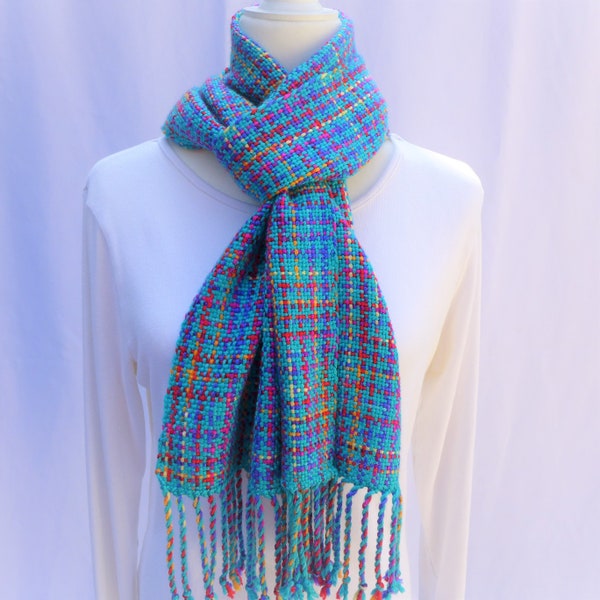 Hand Woven Scarf - Etsy