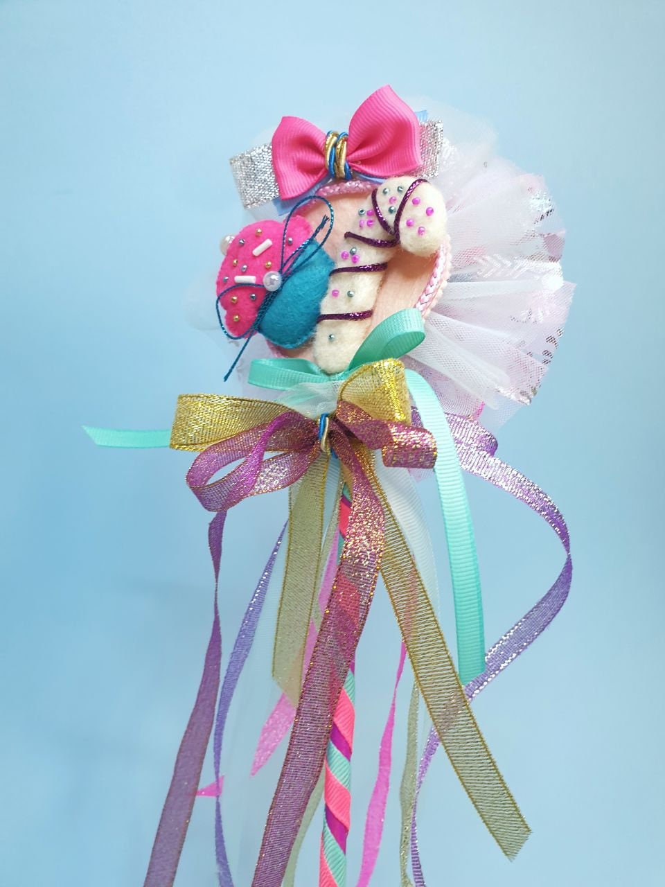 Candy Fairy Magic Wand With Candies and Ice Cream, Candyland Costume ...