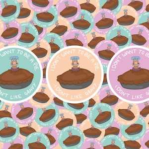 Chicken Run Stickers Character Quote Babs - Etsy