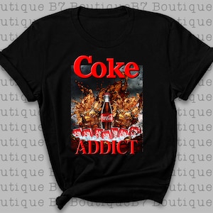 Coke Addict PNG Two Options T-shirt Designs Digital File - Etsy