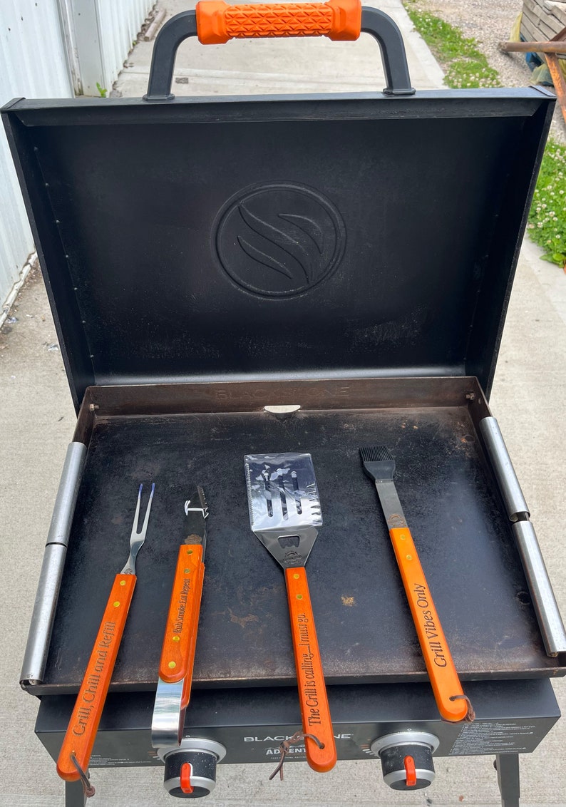 Personalized BBQ Set-grill Gift Set-groomsmen Gift-bbq Gift-grilling ...