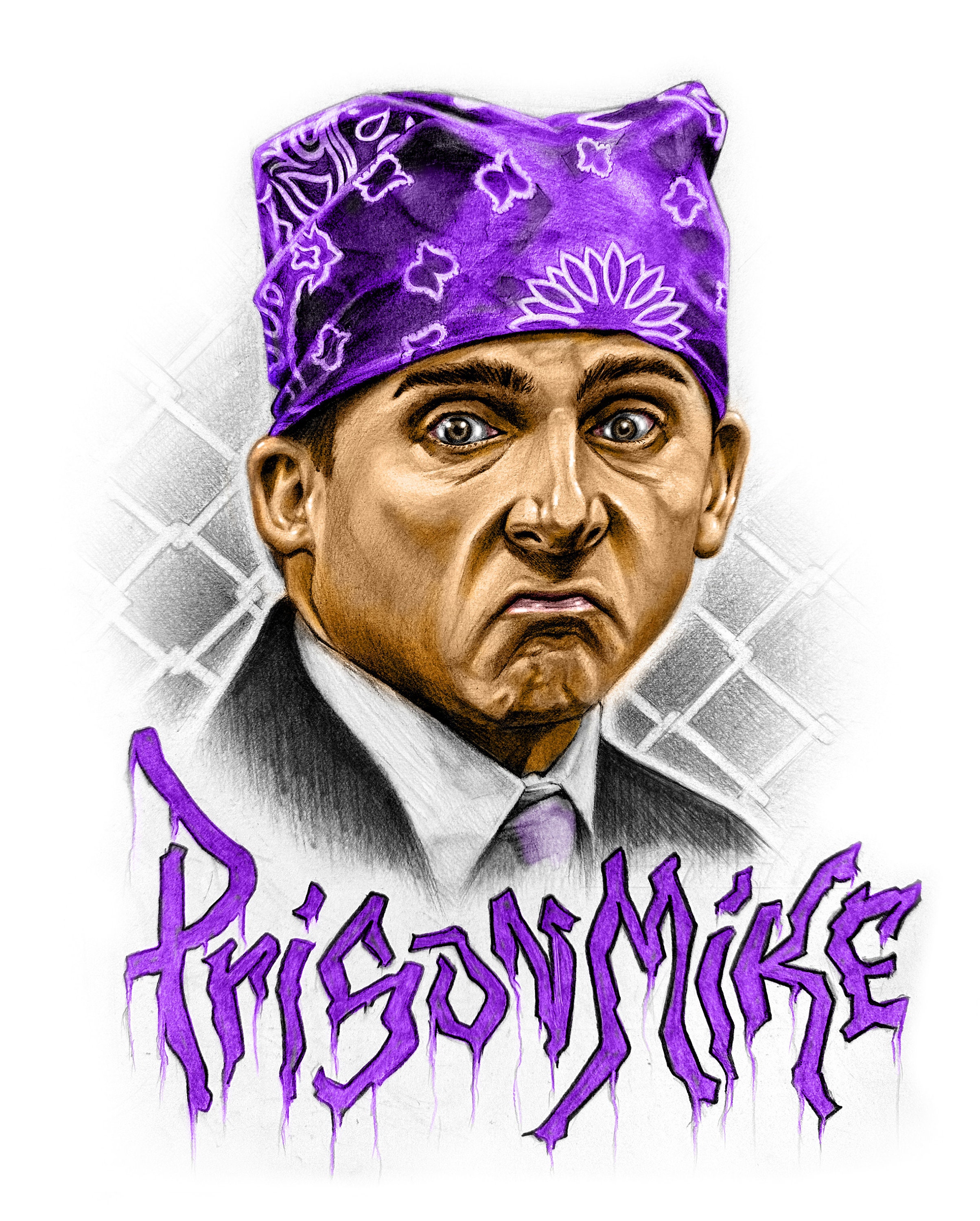 Prison Mike Art Print - 8in X 10in, the Office - Etsy