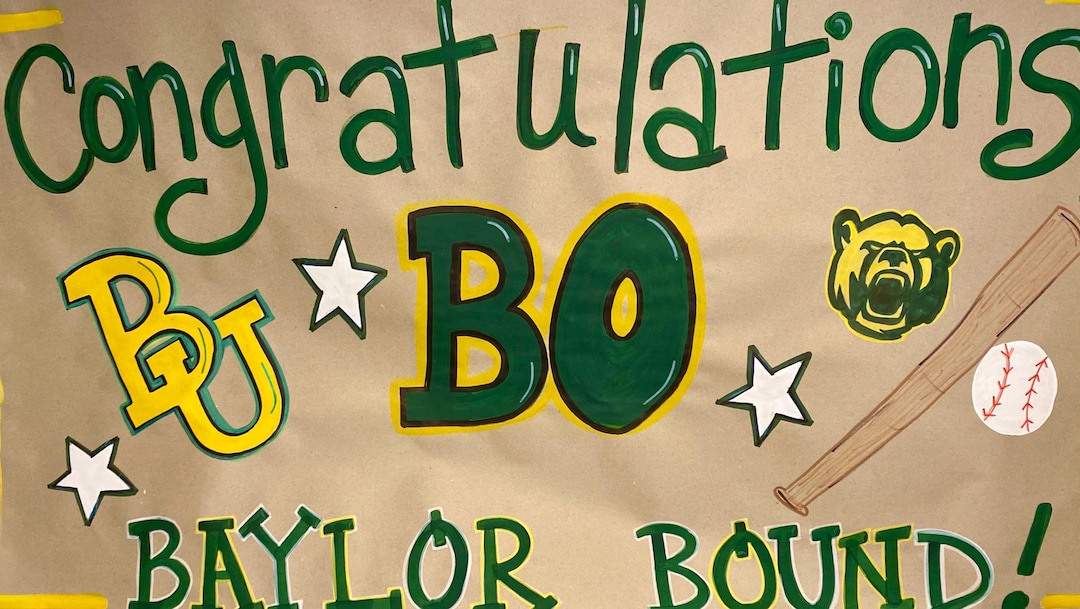6 Foot Hand-painted Graduation Banner- Fully Customizable - Etsy
