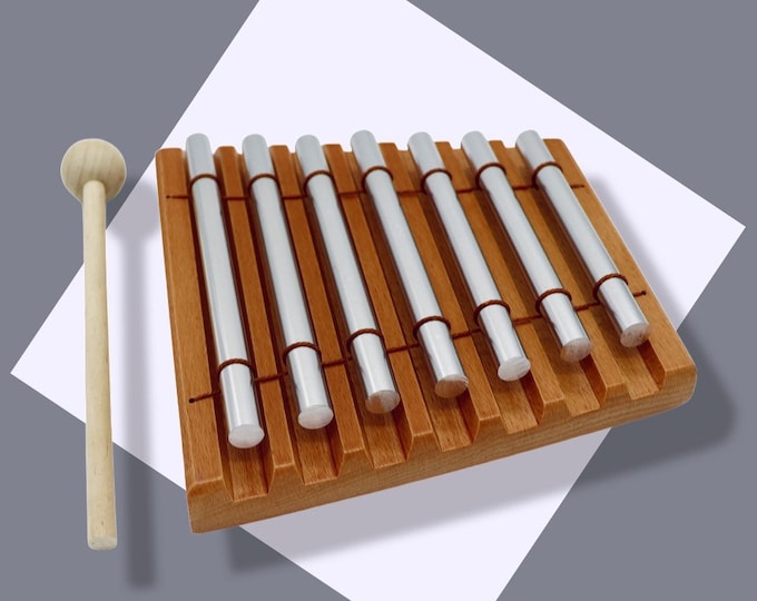 Energy Chime, 7 Tone Healing Wooden Chime, Meditation Chimes, Sound ...