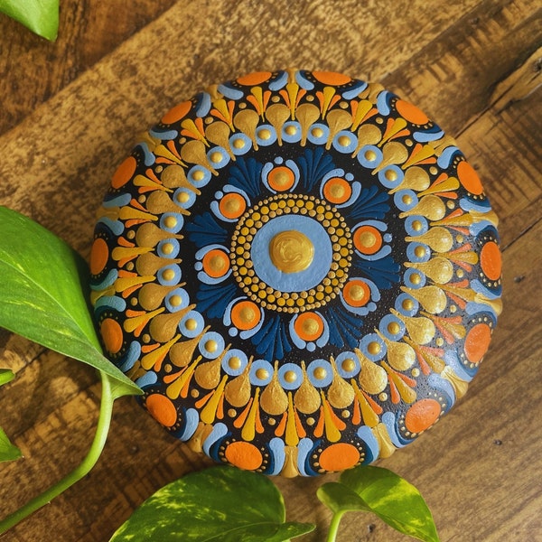 Dot Painted Stone - Etsy