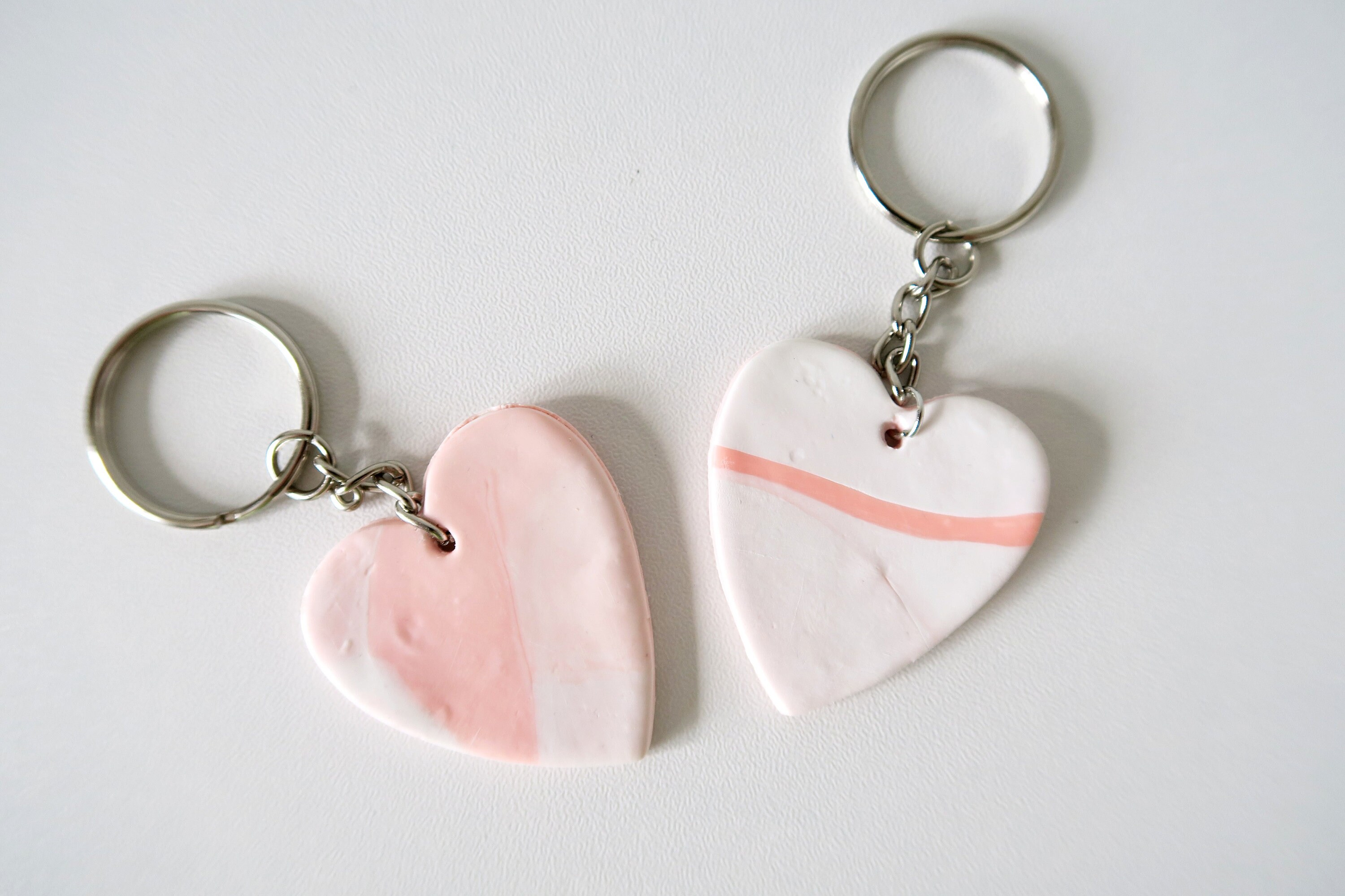 Pink Polymer Clay Heart Keyring 2 Designs Bag Charm Etsy pink-polymer-clay-heart-keyring-2-designs-bag-charm-etsy