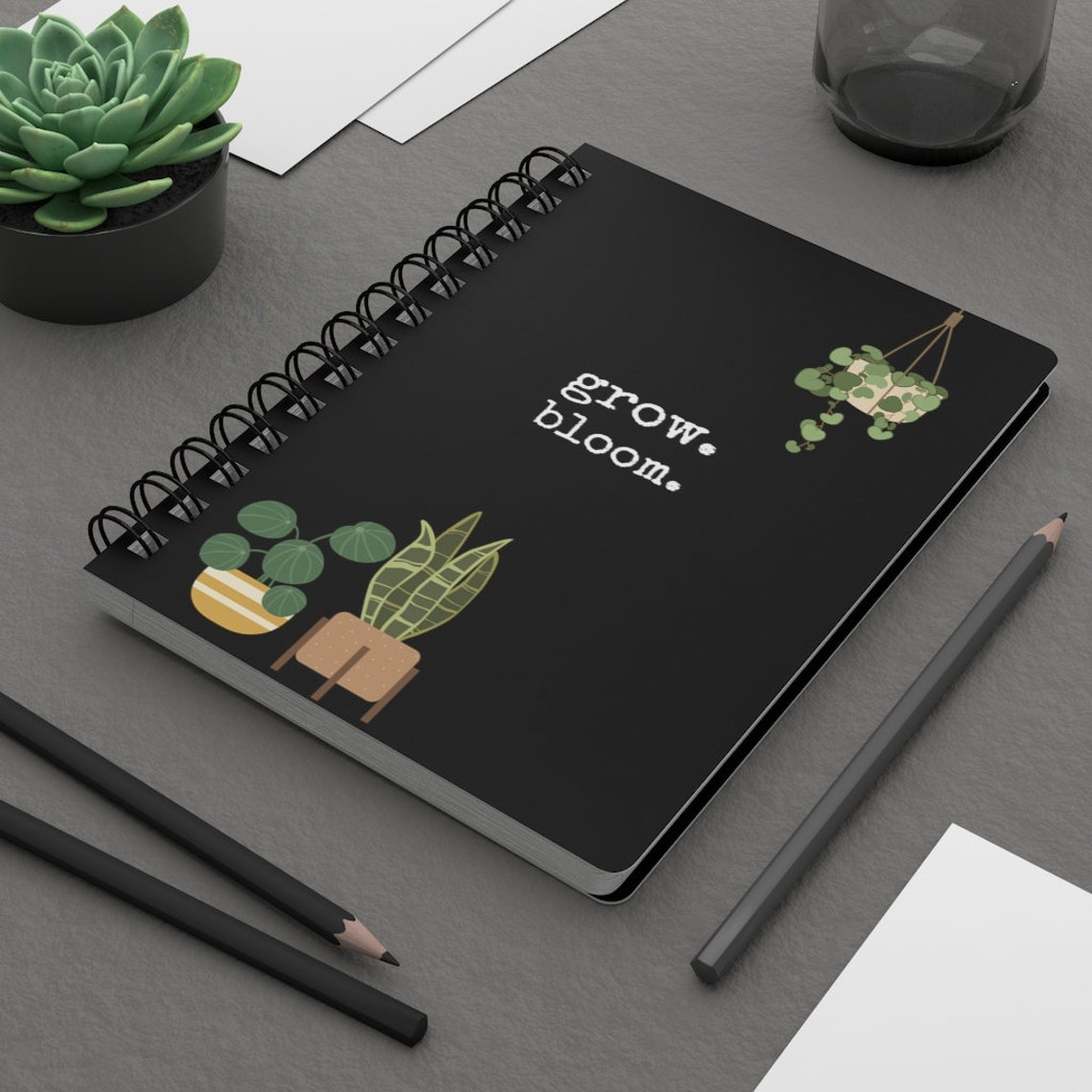 Plant Notebook Plant Lady Journal Houseplant Notebook Plant | Etsy